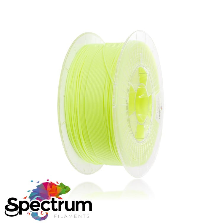 PLA 1kg Fluorescent Yellow - Spectrum Filaments - EVOLT - Loja Online ...