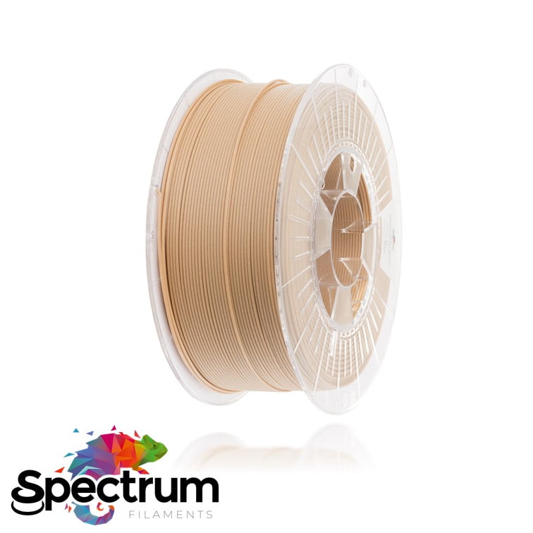 PLA WOOD 1kg Natural - Spectrum Filaments - EVOLT - Loja Online Portugal