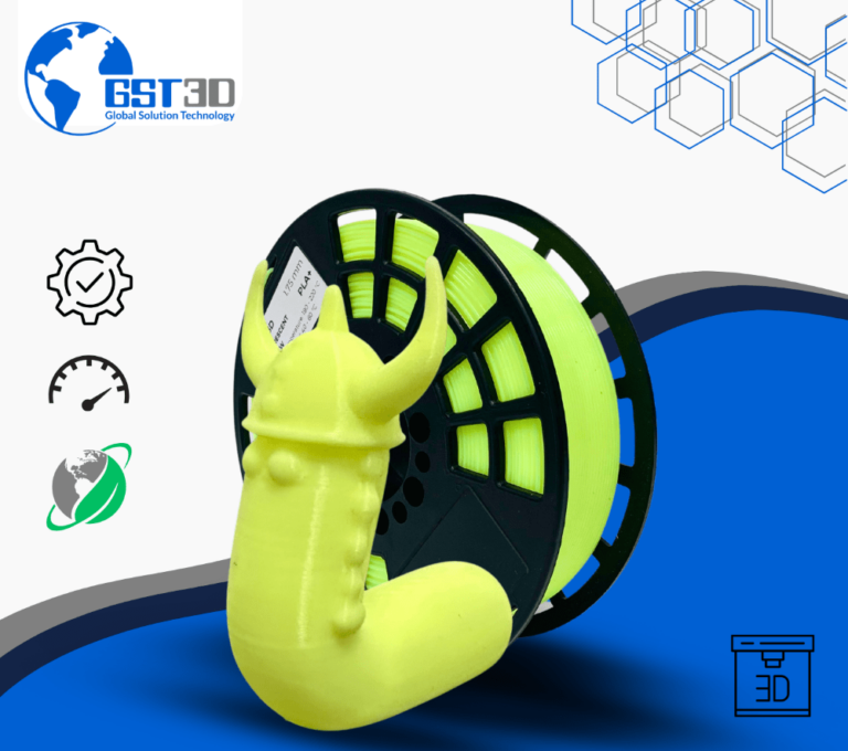 HS-PLA 1kg Yellow - Smart Print- Filamento de Impressão 3D Loja Online