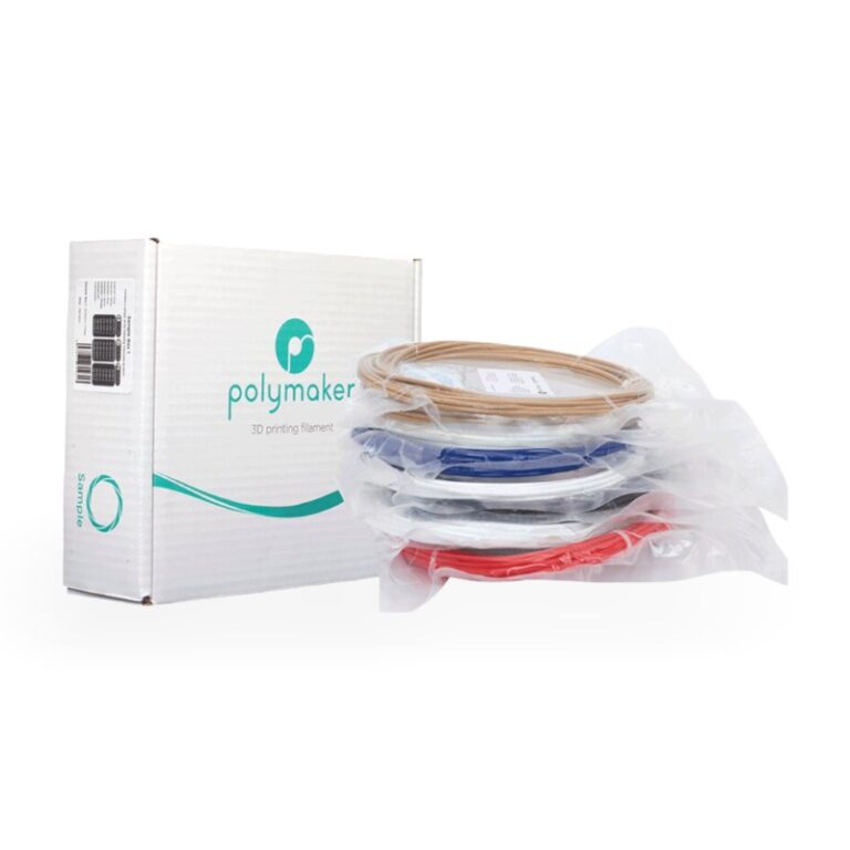 PACK Sample Box 4 Amostras ( (PolyLite PC, PolyMax PC, PC-FR, PC-ABS, PC-PBT) - Polymaker ...