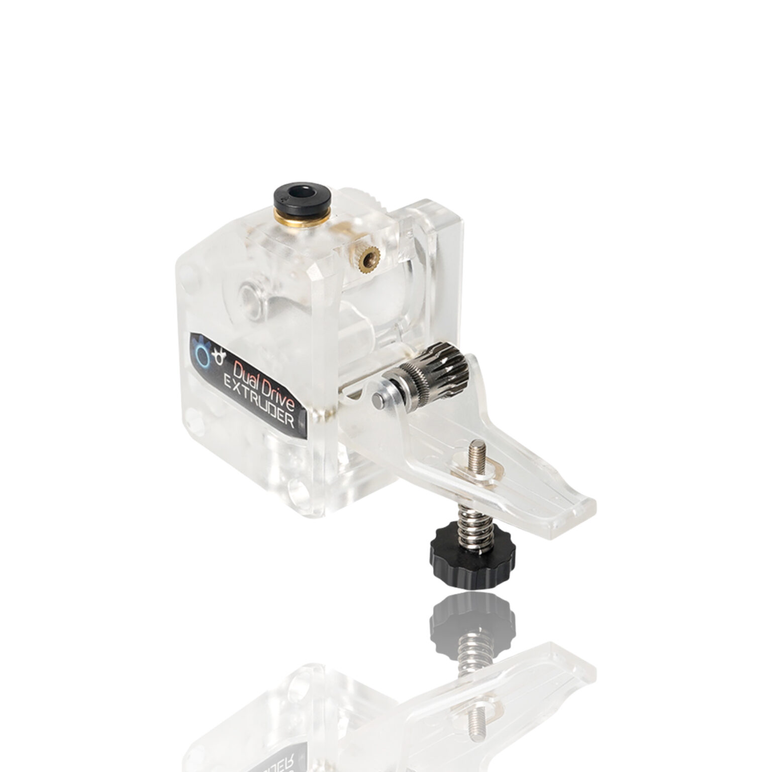 KIT Extrusor Dual Drive Clone Transparente para tubo PTFE ( Extruder ...