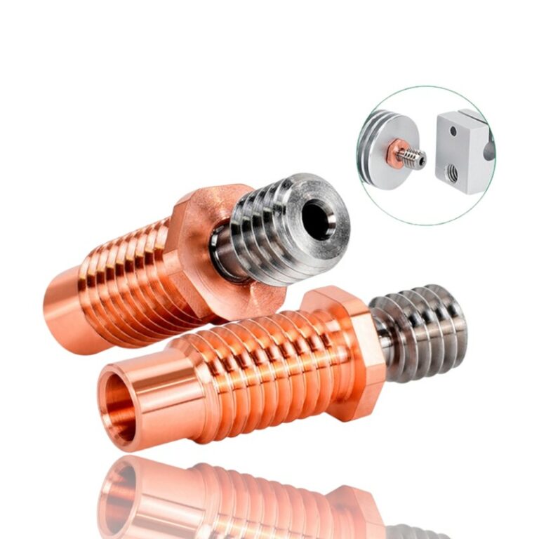 Heat Break Bi-Metal TITÂNIO Cobre E3D V6 Clone com Rosca de Alta ...